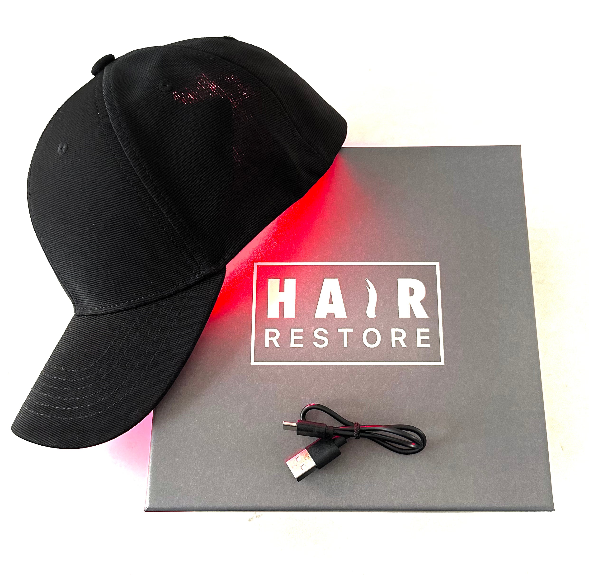 Red Light Infrared Laser Cap for Hair Growth + Free BIOTIN Serum – Hair ...